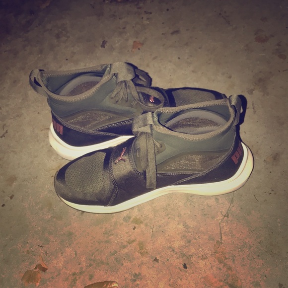 Puma | Shoes | Camp Green High Top Puma | Poshmark